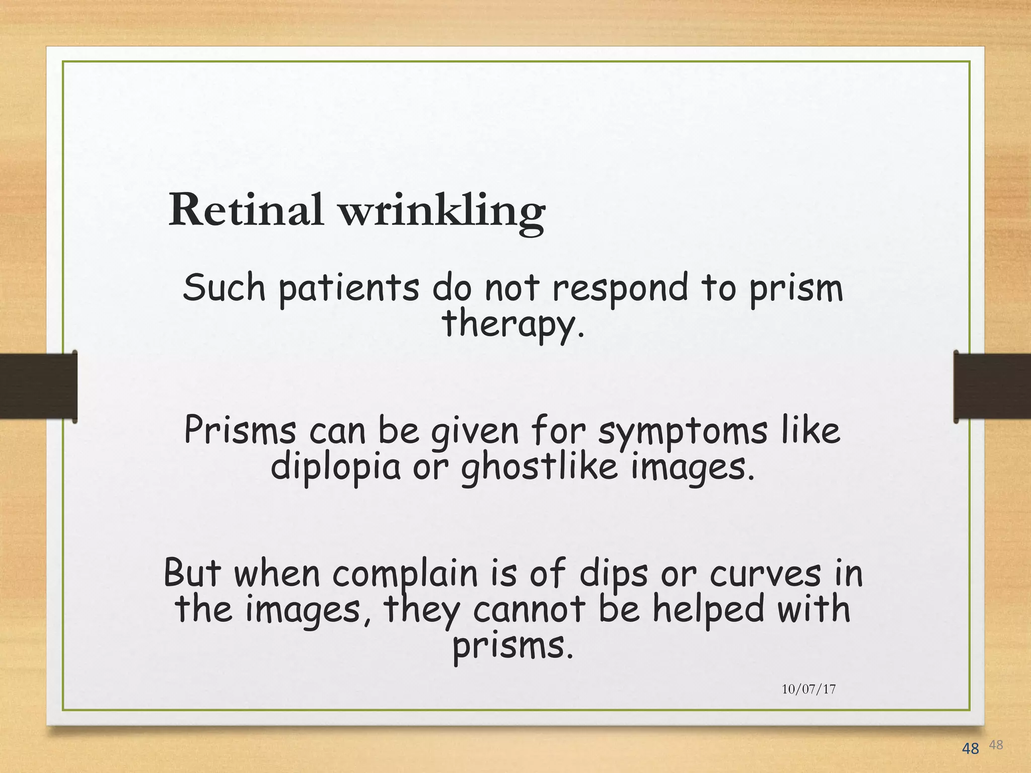 Prisms in optometry practice | PPT