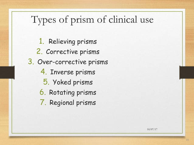 Prisms in optometry practice | PPT | Eye and Vision Conditions ...
