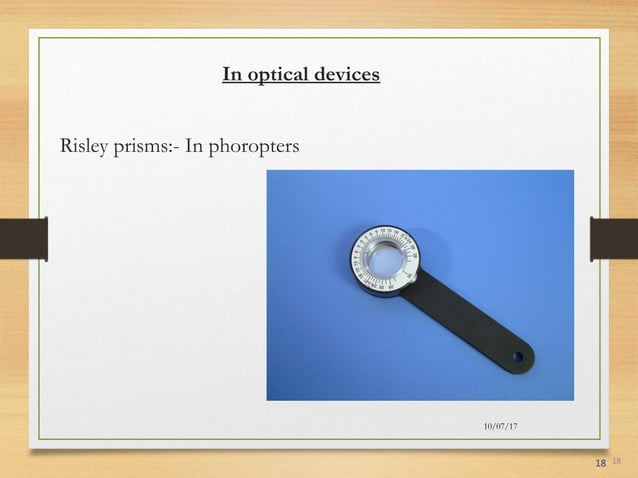 Prisms in optometry practice | PPT | Eye and Vision Conditions ...