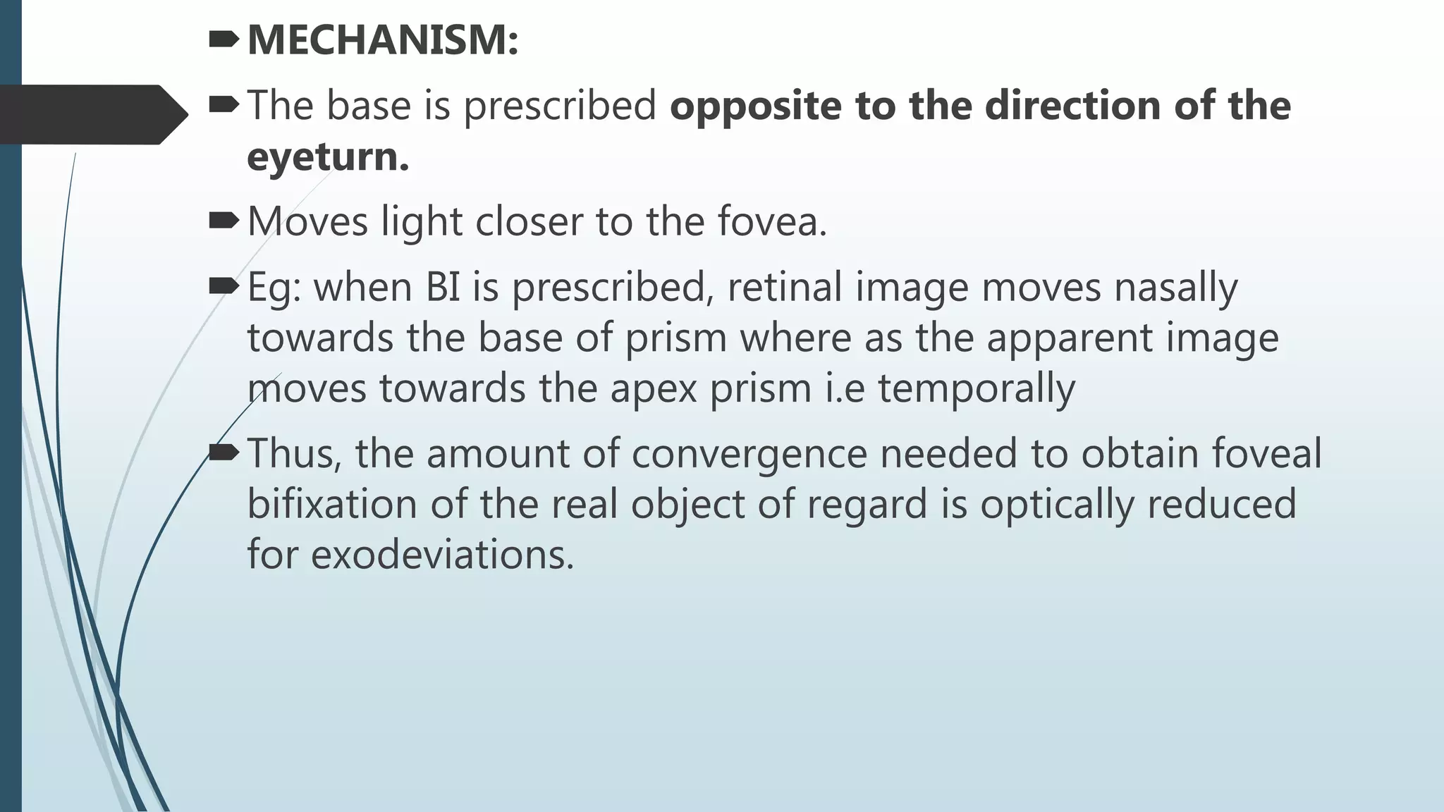 Prism therapy in orthoptics | PPTX