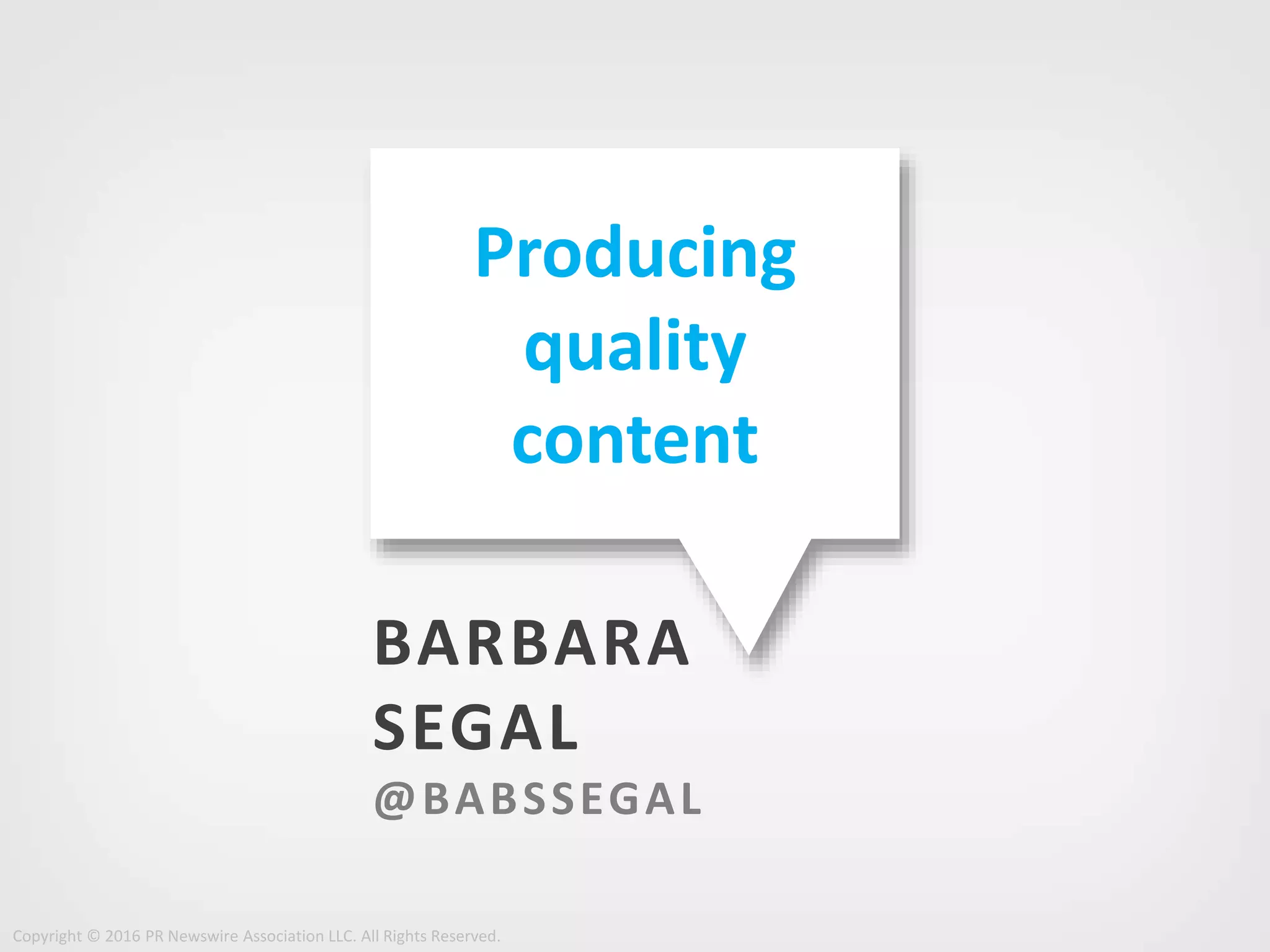 PR Trends for 2016: How Modern PR is being defined by the industry | PPT