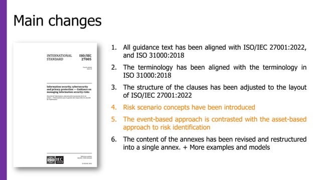 ISO 27005:2022 Overview 221028.pdf | Information and Network Security ...