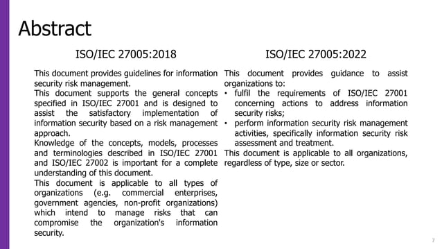 ISO 27005:2022 Overview 221028.pdf | Information and Network Security ...