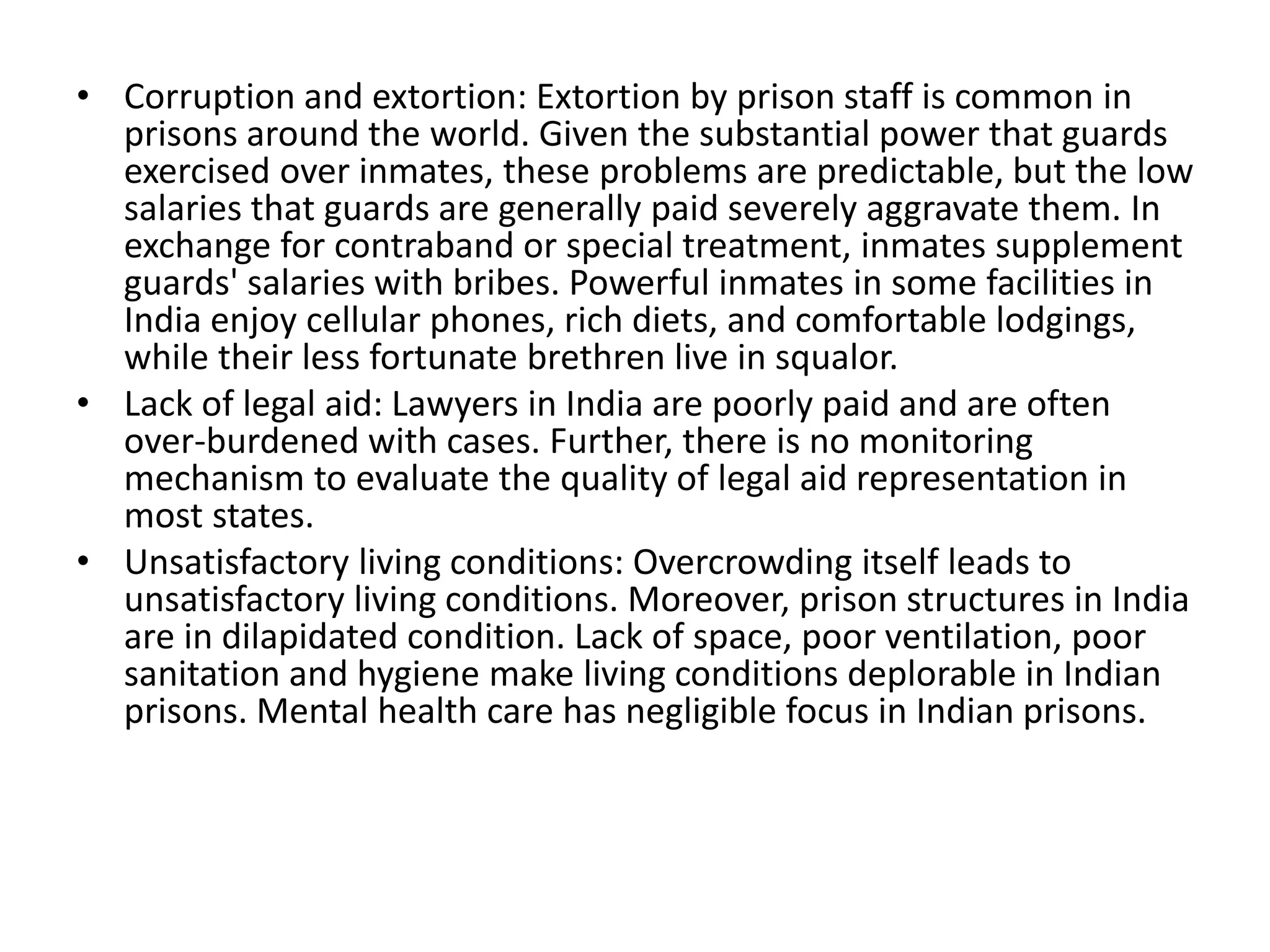 modrenization of Prison in india | PPTX