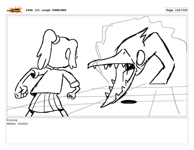 Amphibia - "Prison Break" Storyboard Sample