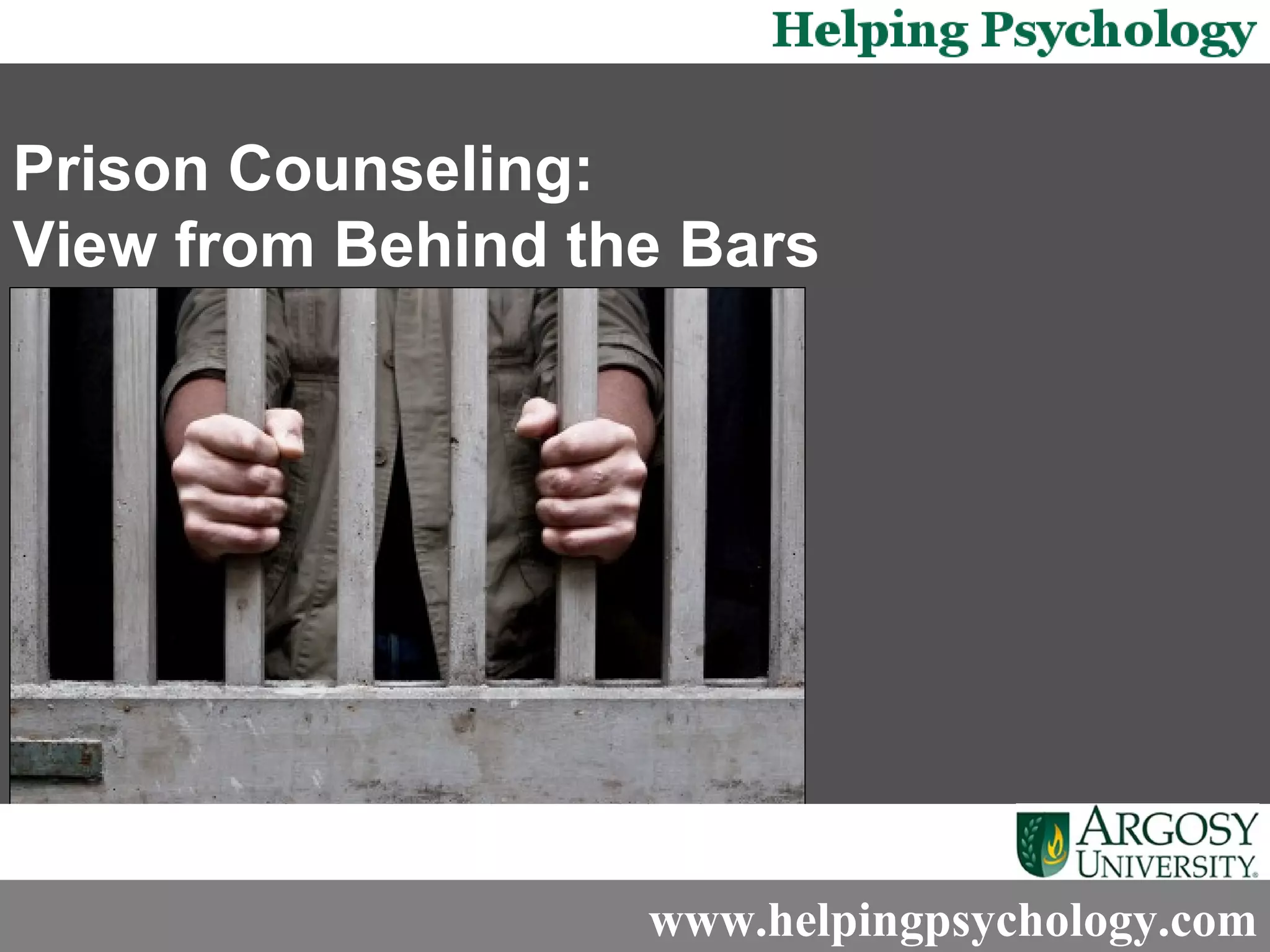 Prison Counseling | PPT