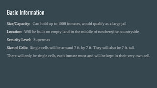 Prison Design (for Corrections Class)))) | PDF
