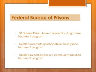 Prison drug programs | PPTX