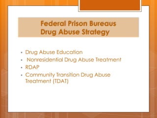 Prison drug programs | PPTX
