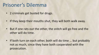 Prisoner's Dilemma | PPTX
