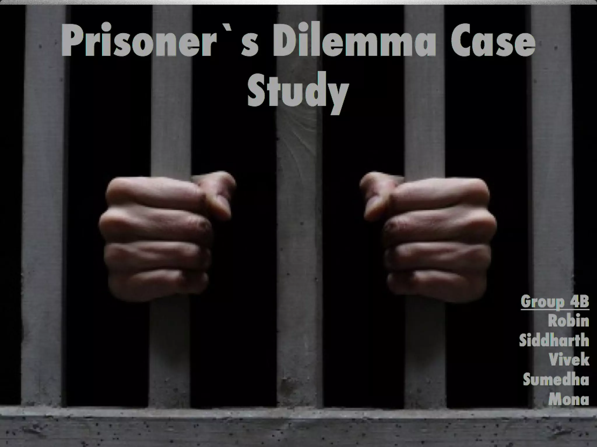 Prisoner's Dilemma | PPT