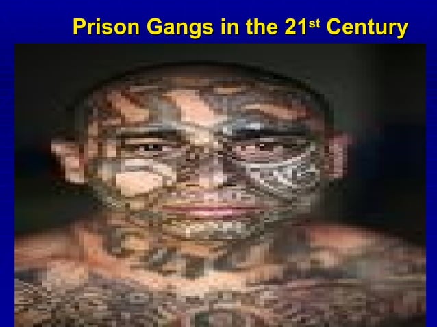 Prison Gangs In The 21st Century Power Point | PPT