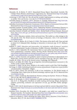 The prison is another country: incarcerated students and (im)mobility ...