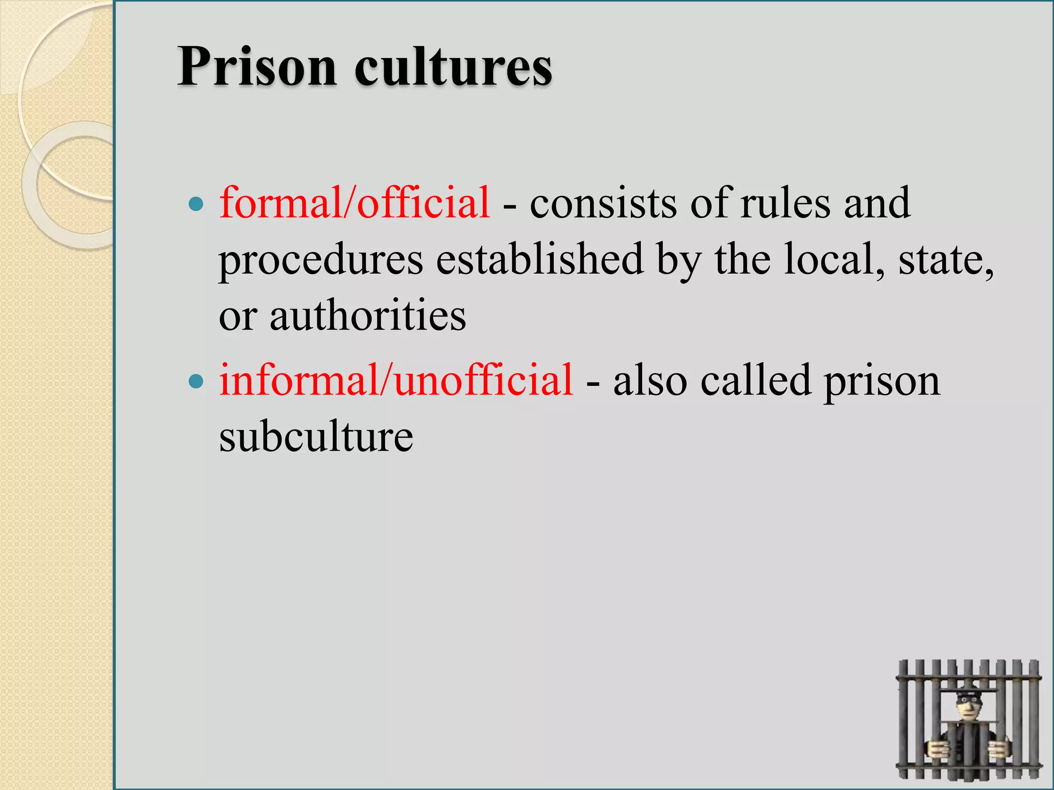 Prison life | PPTX