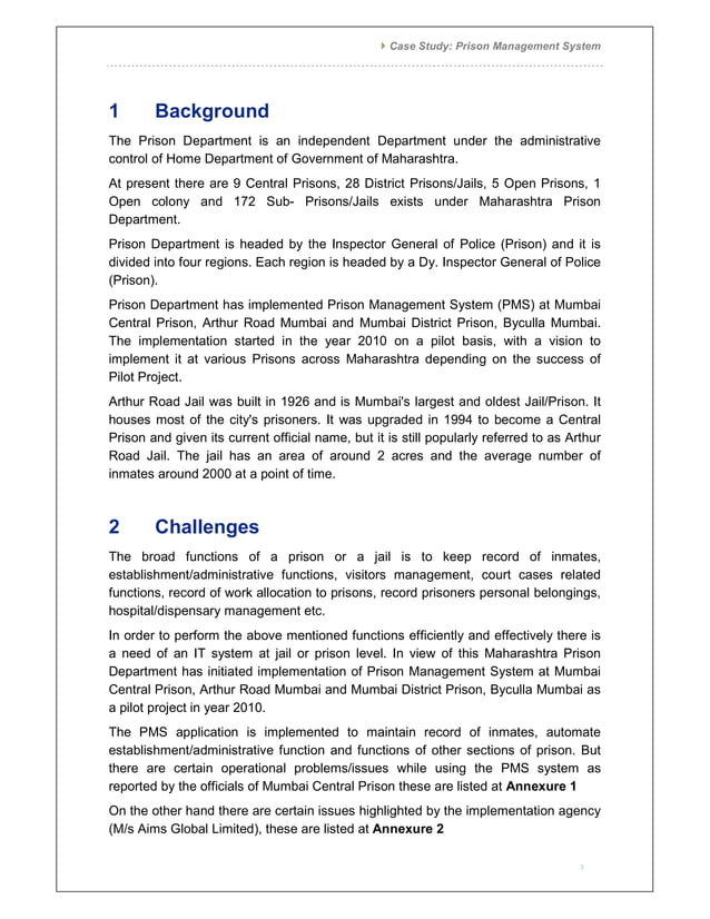 Prison management system | PDF | Computer Software and Applications | Computing