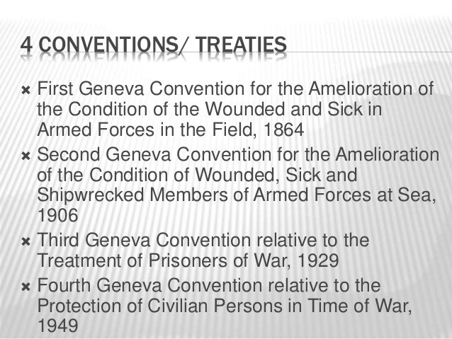 Prisoner's Rights and Geneva Convention