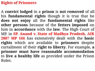 prison rules.pdf | Crime & Harmful Acts to Individuals, Society & Human ...
