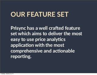 Prisync - Intro | PDF