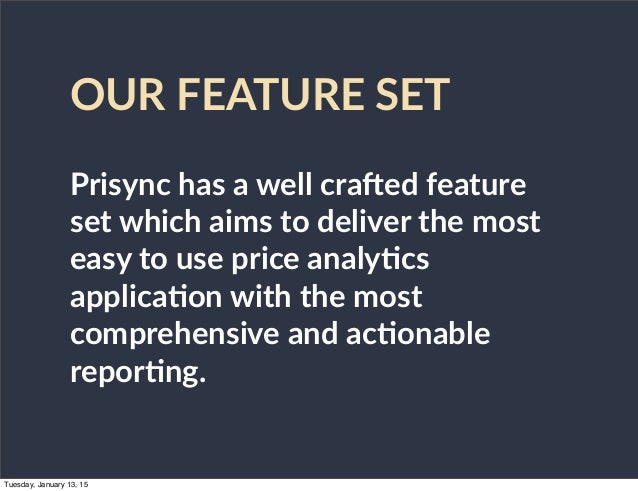 Prisync - Intro | PPT