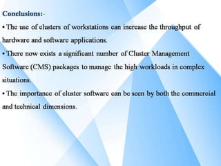 Cluster computing | PPT