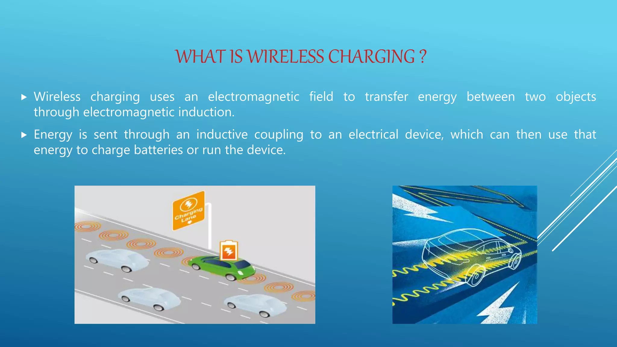 Wireless Charging of Electric Vehicles | PPTX