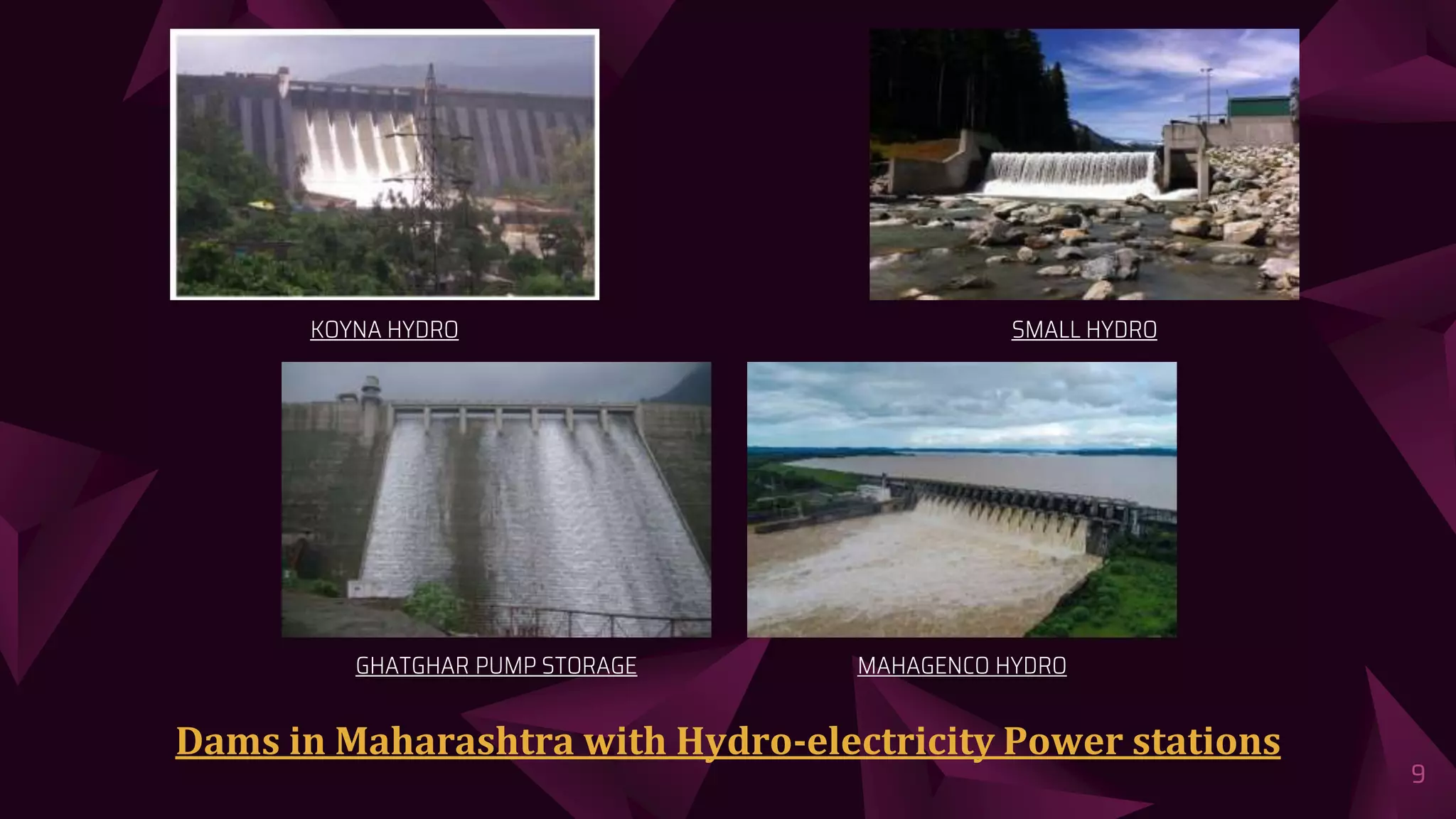 Dams And Hydroelectricity In Maharashtra | Art Integrated Project ...