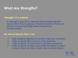 Gary Pritchard Strengths Based Learning | PPT