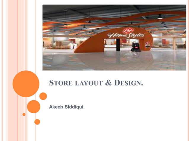 Store design and layout, Visual Merchandising | PPT