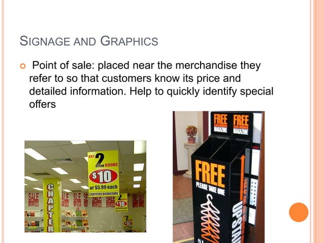 Store design and layout, Visual Merchandising