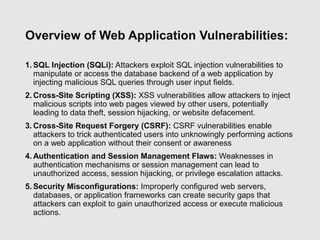 Identifying and Eradicating Web Application Vulnerabilities : Cyber Security Project ...