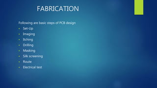 PCB DESIGN INDUSTRY | PPTX