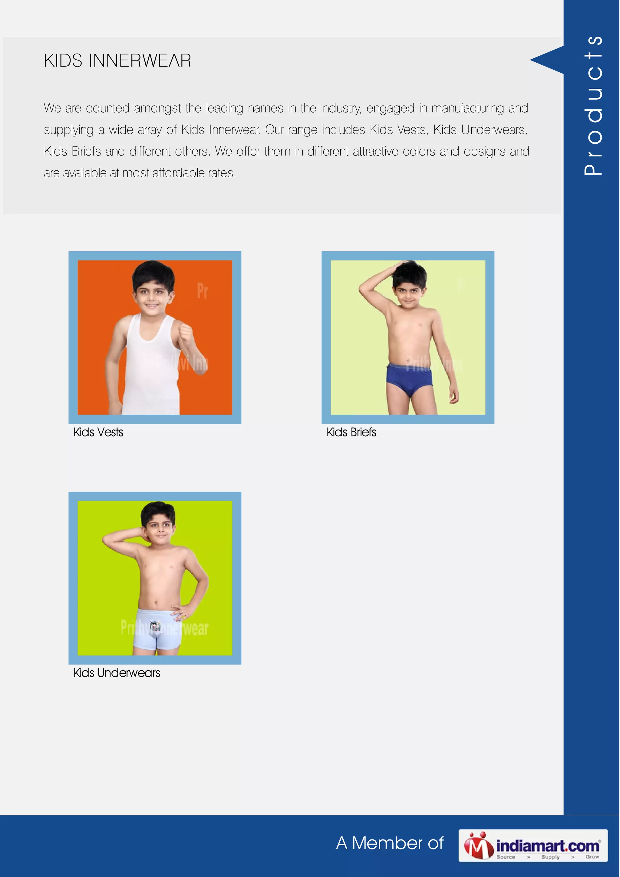 Prithvi inner-wears | PDF