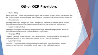 OCR 's Functions | PPT