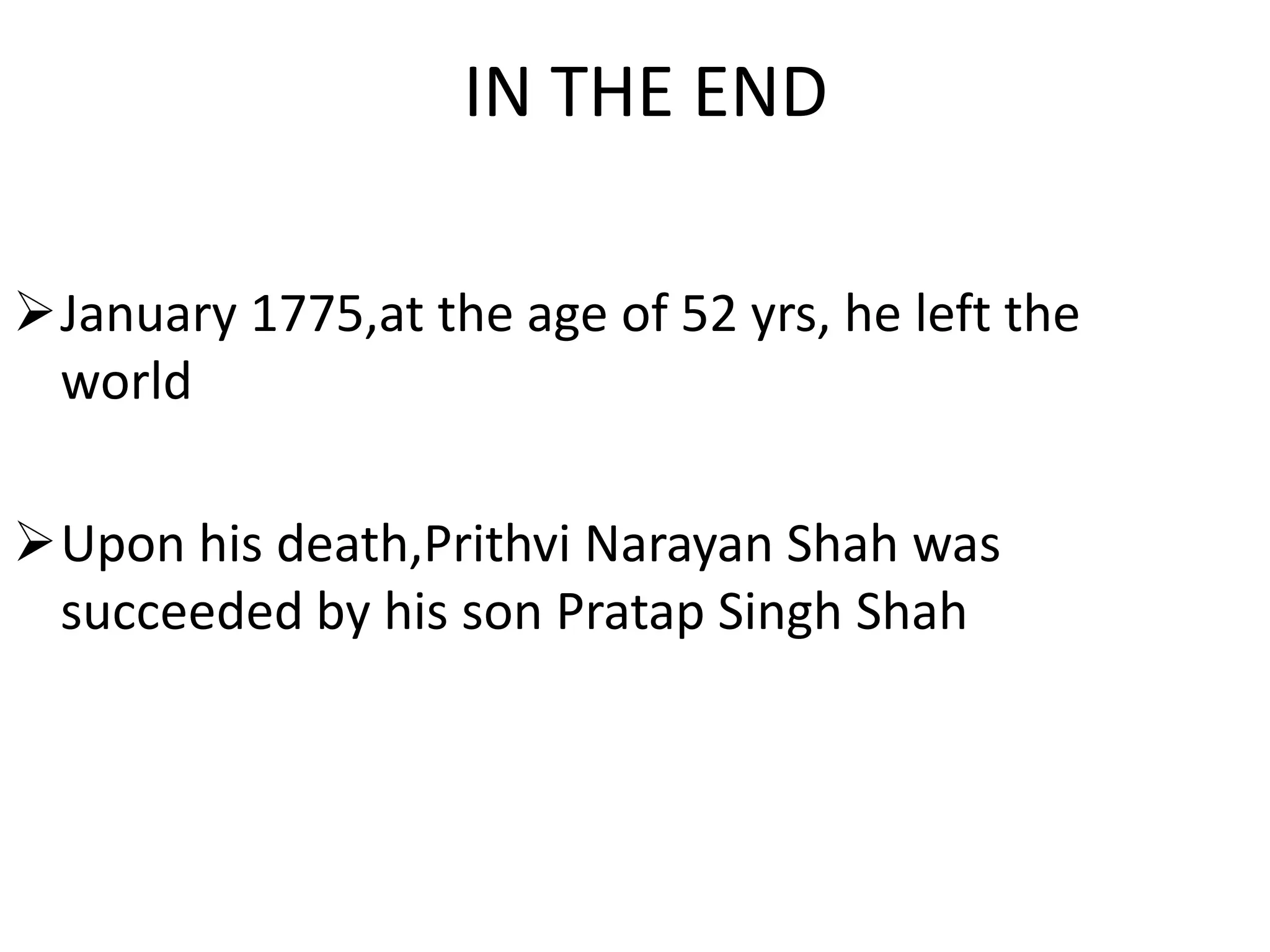 Prithvi narayan shah | PPTX