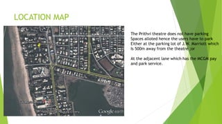 Prithvi theatre, juhu - ACOUSTICS - AUDITORIUM - MUMBAI | PDF