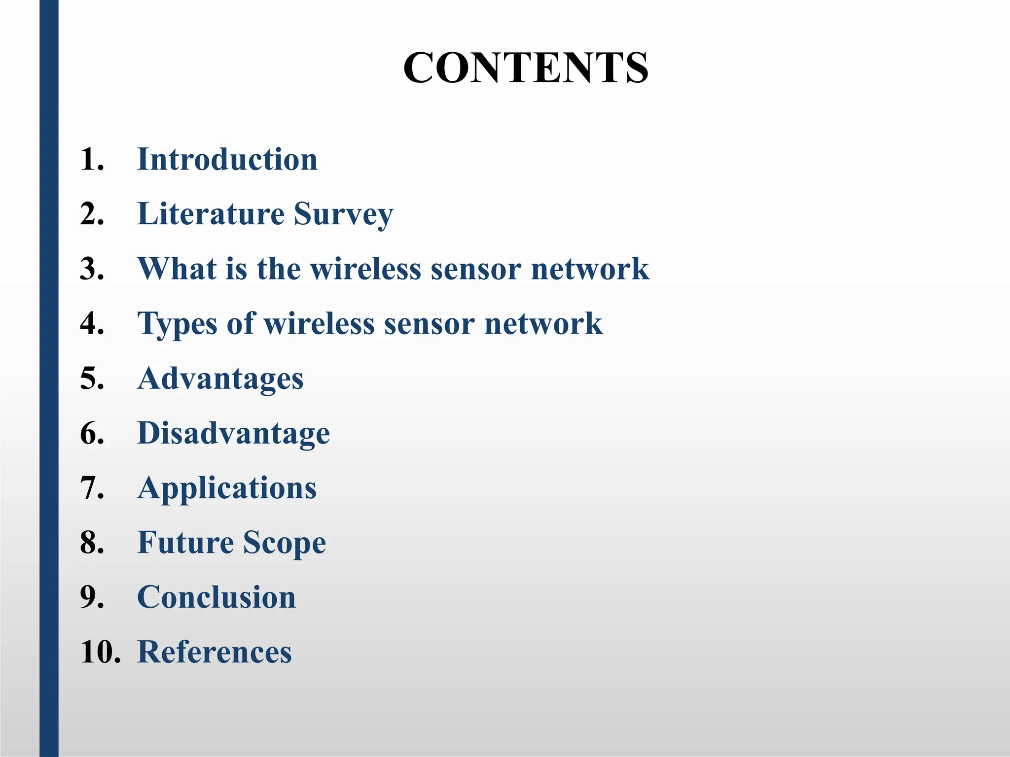 internet of thing wireless sensor network | PPTX