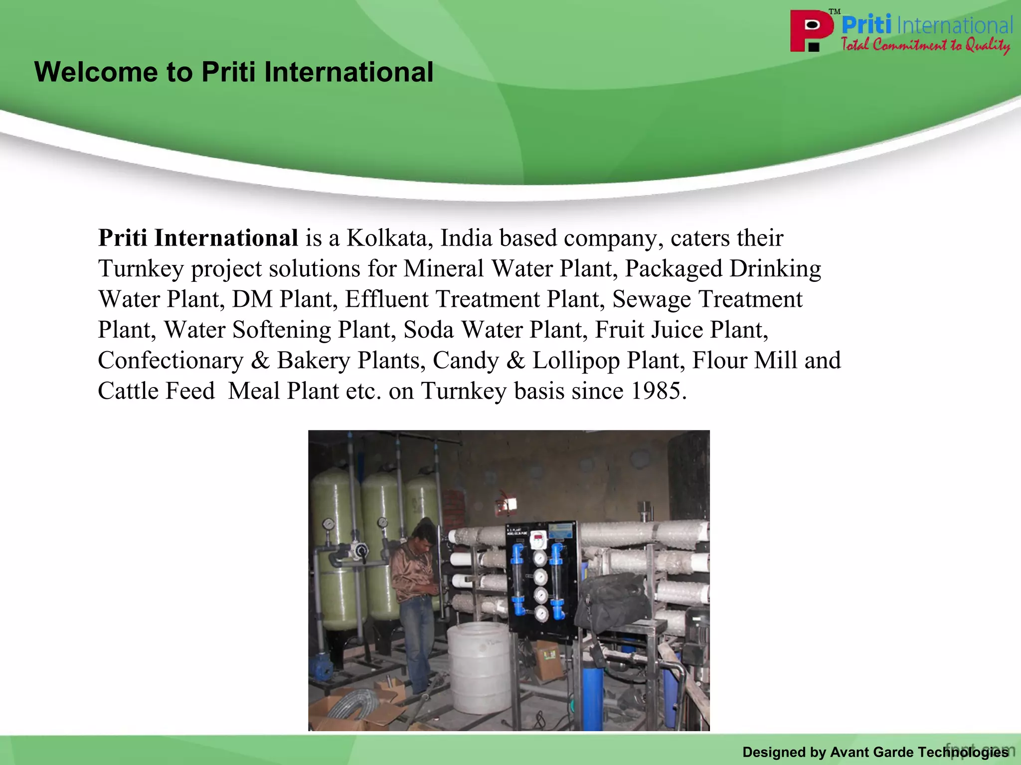 Turnkey Project Solutions Redefined By Pritiinternational | PPT