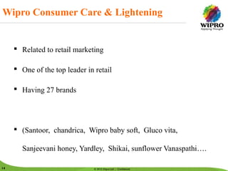 Pritty organiations study at wipro, chennai | PPT