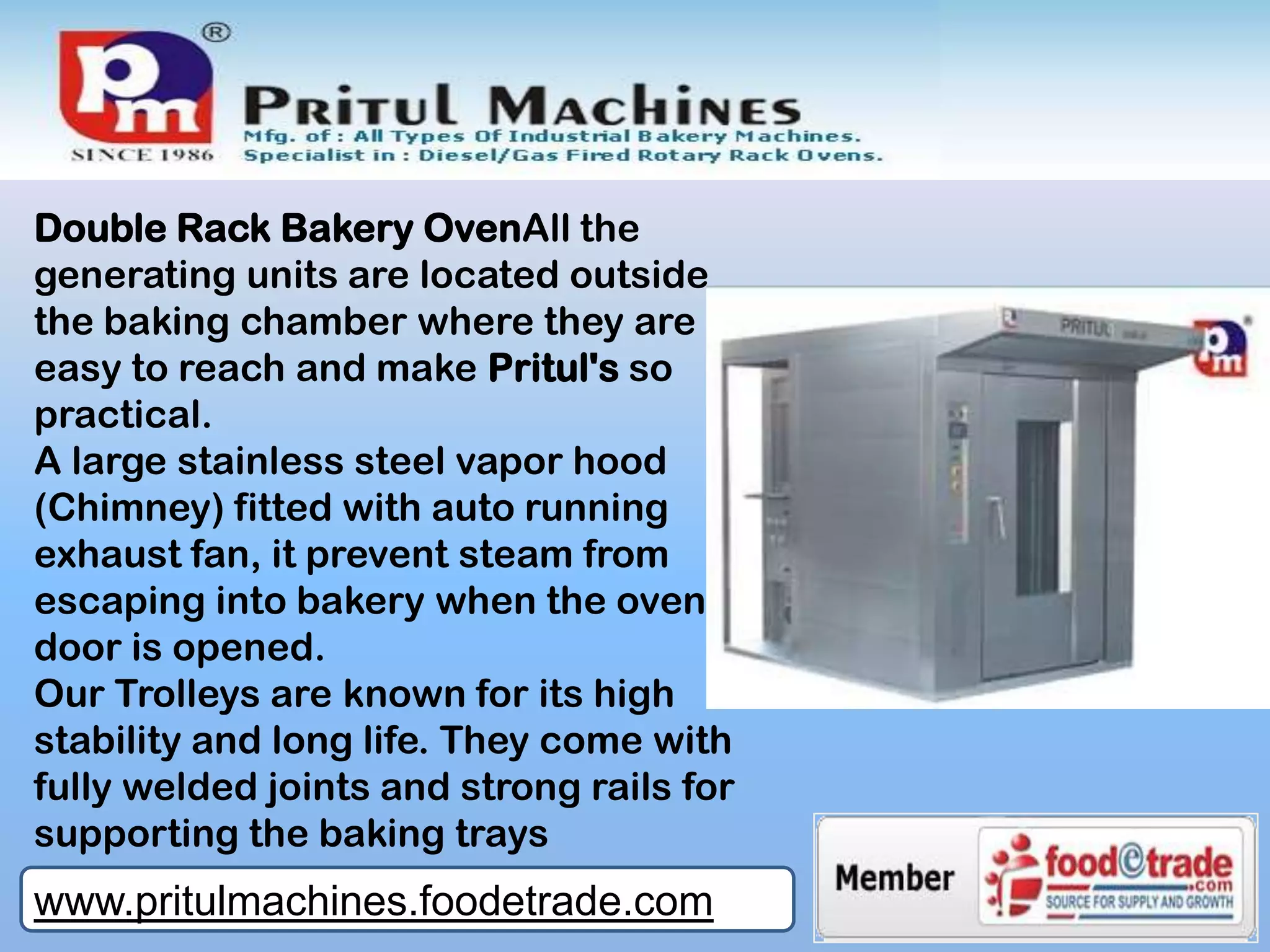 Bakery Machines and Accessories | PPTX