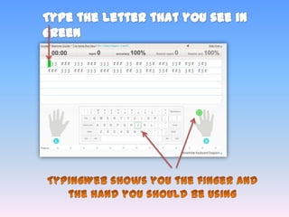 Pri typing web instructions | PPTX