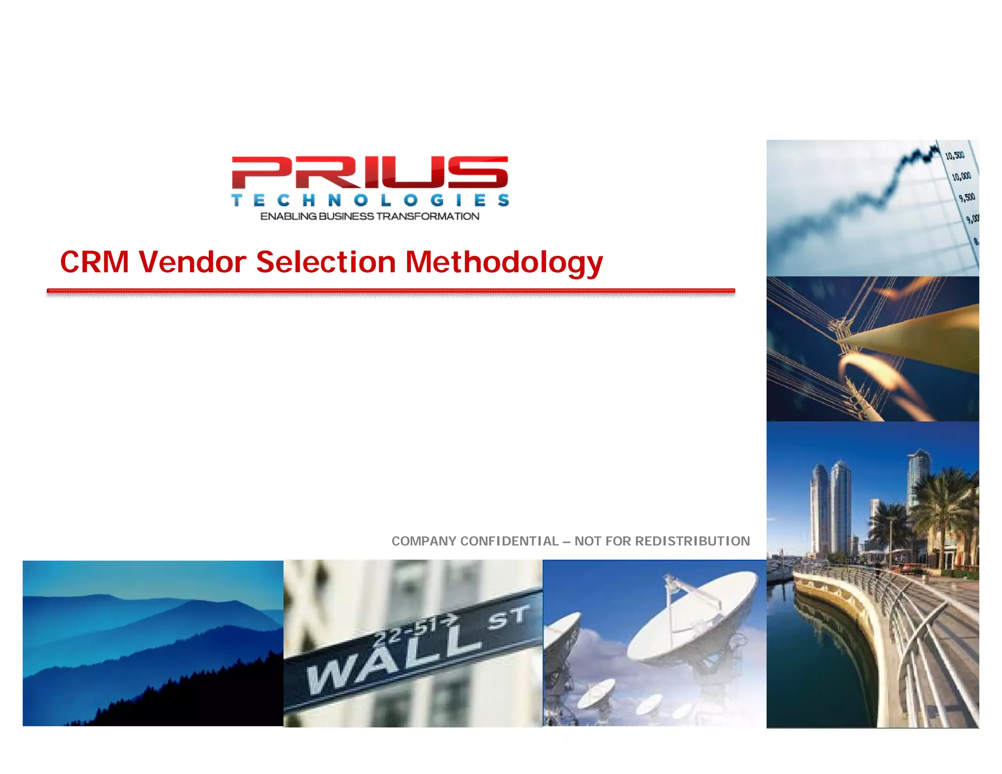 Prius CRM Selection Method | PPT