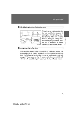 2012 Toyota Prius V Hybrid System | PDF