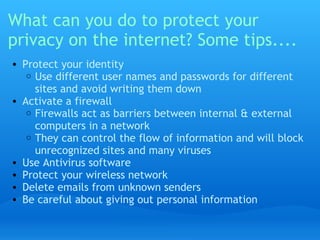 Privacy | PPT