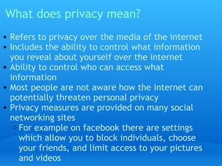 Privacy | PPT