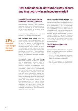 The Currency of Trust: Why Banks and Insurers Must Make Customer Data ...