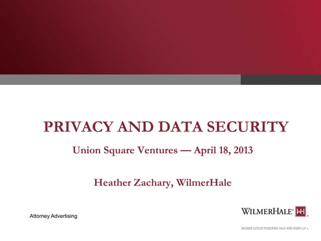 Privacy and Data Security | PDF