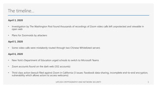 Zoom: Privacy and Security - A case study | PPTX