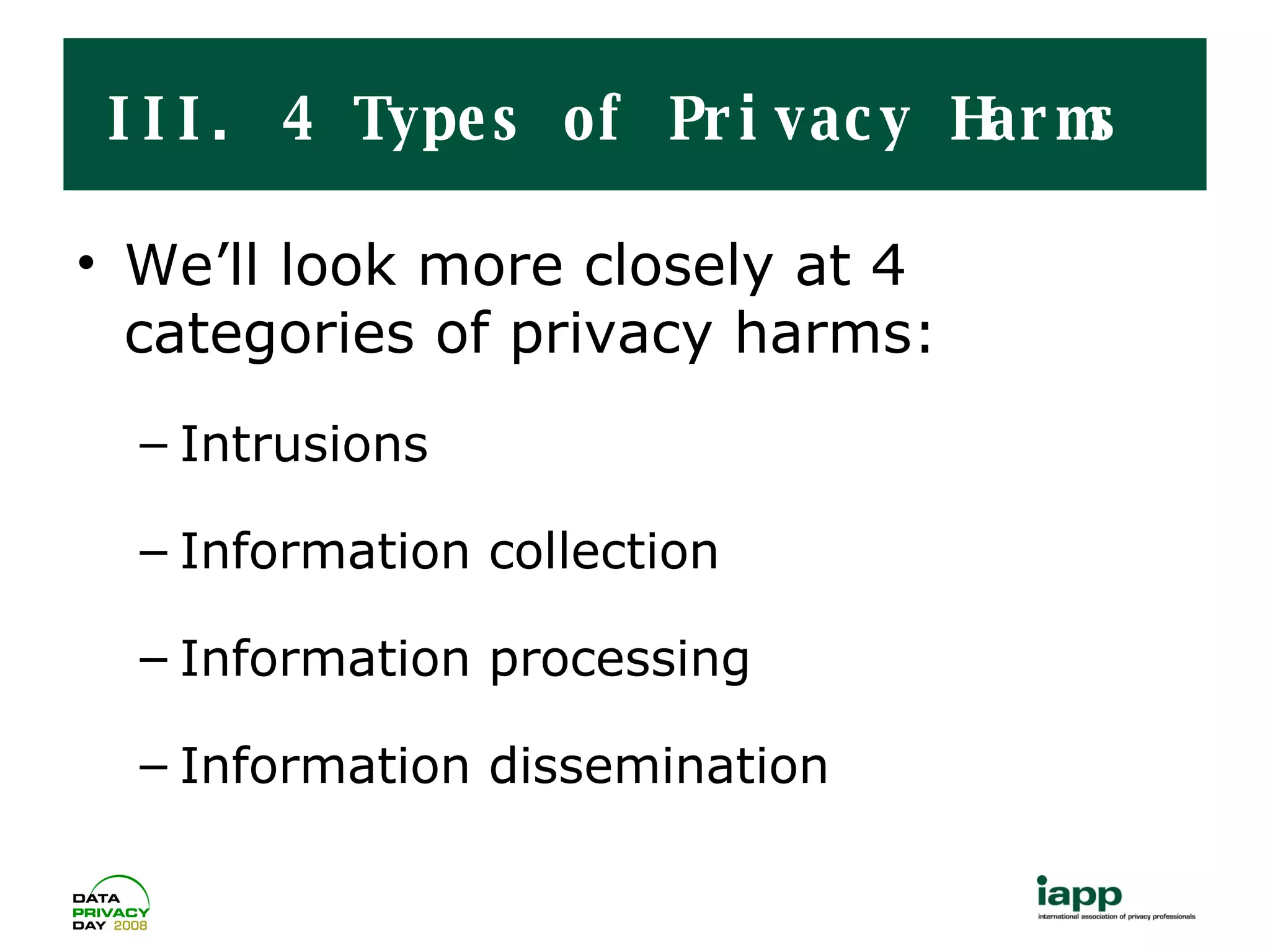 “Privacy Today” Slide Presentation | PPT