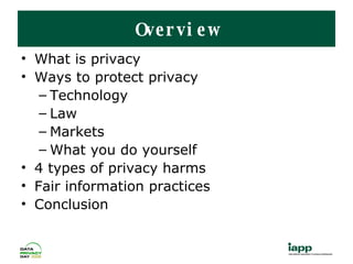 “Privacy Today” Slide Presentation | PPT