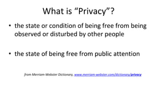 Privacy & Data Ethics | PPTX